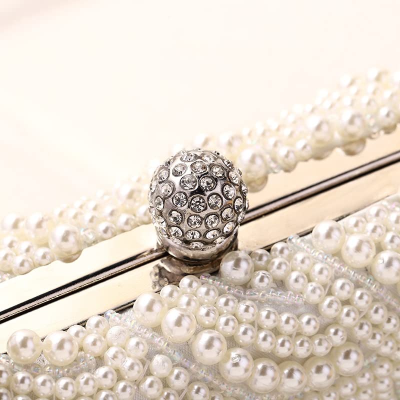 ZHUHW Fashion Clutch Bag Beaded Party Bridal Handbag Wedding Evening Purse