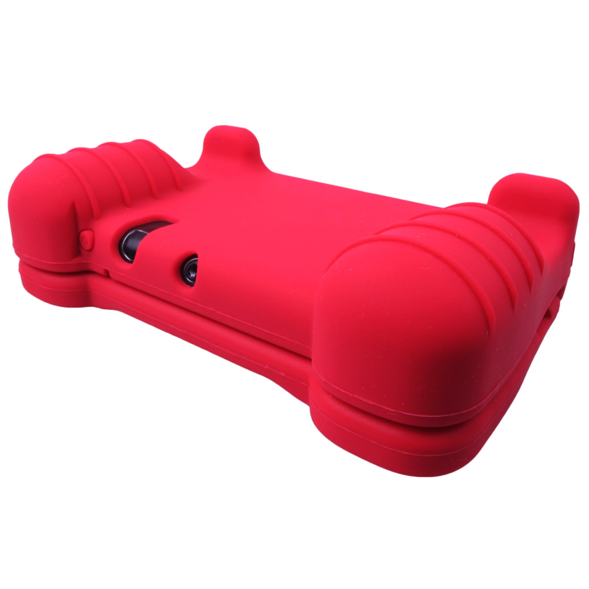 Silicone Rubber Cover Skin Case Anti-Slip Hand Grip Customize for Nintendo [NEW 3DS XL] x 1 Red, Not for Old 3DS XL