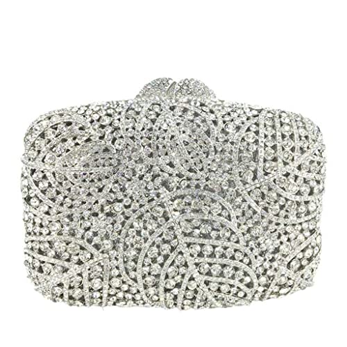 ZHUHW Women Crystal Clutch Evening Handbags Diamond Purse Wedding Party Dinner Bag