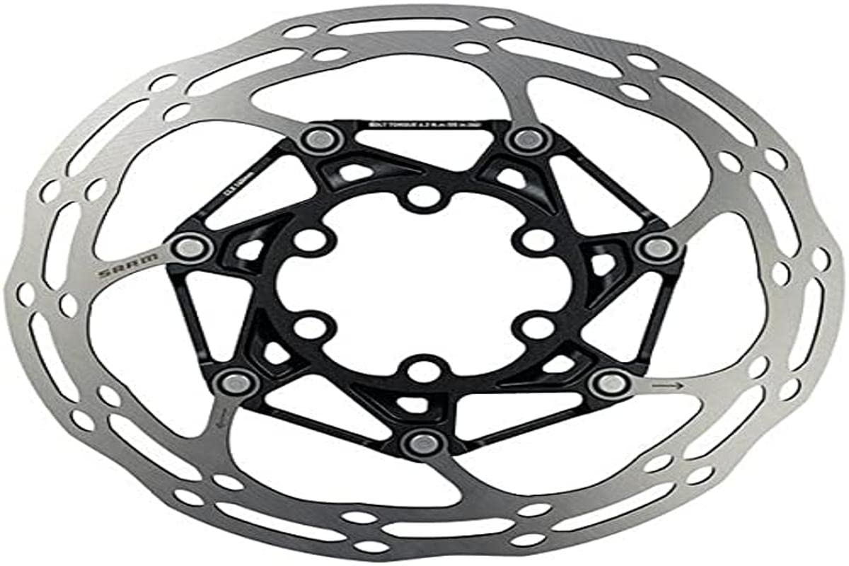 SRAM Centerline X Disc Brake Rotor - 180mm, 6-Bolt, Steel Bolts, Silver/Black