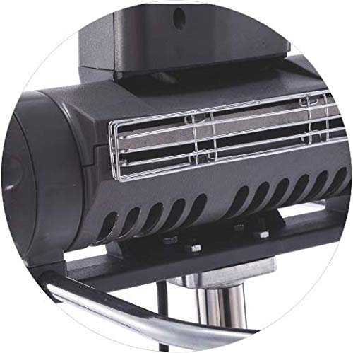 Professional Salon Orbiting Infrared Ring Hair Dryer Color Processor Accelerator Adjustable Standing with Rolling Base (1100W)