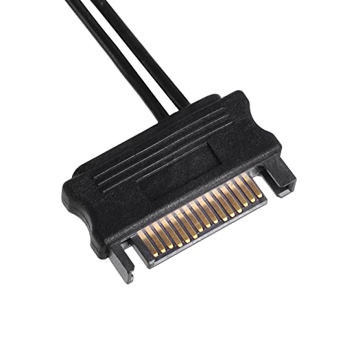 SilverStone Technology Silverstone 8-Port PWM Fan Hub/Splitter for 4-Pin & 3-Pin Fans* in Black SST-CPF04-USA (Newest Version)