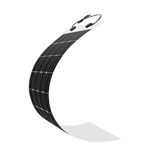 Renogy 100 Watt 12 Volt Extremely Flexible Monocrystalline Solar Panel (Renewed)