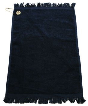 ProActive Sports Golf Towel 11" x 18" Cotton Velour Navy Soft Small New