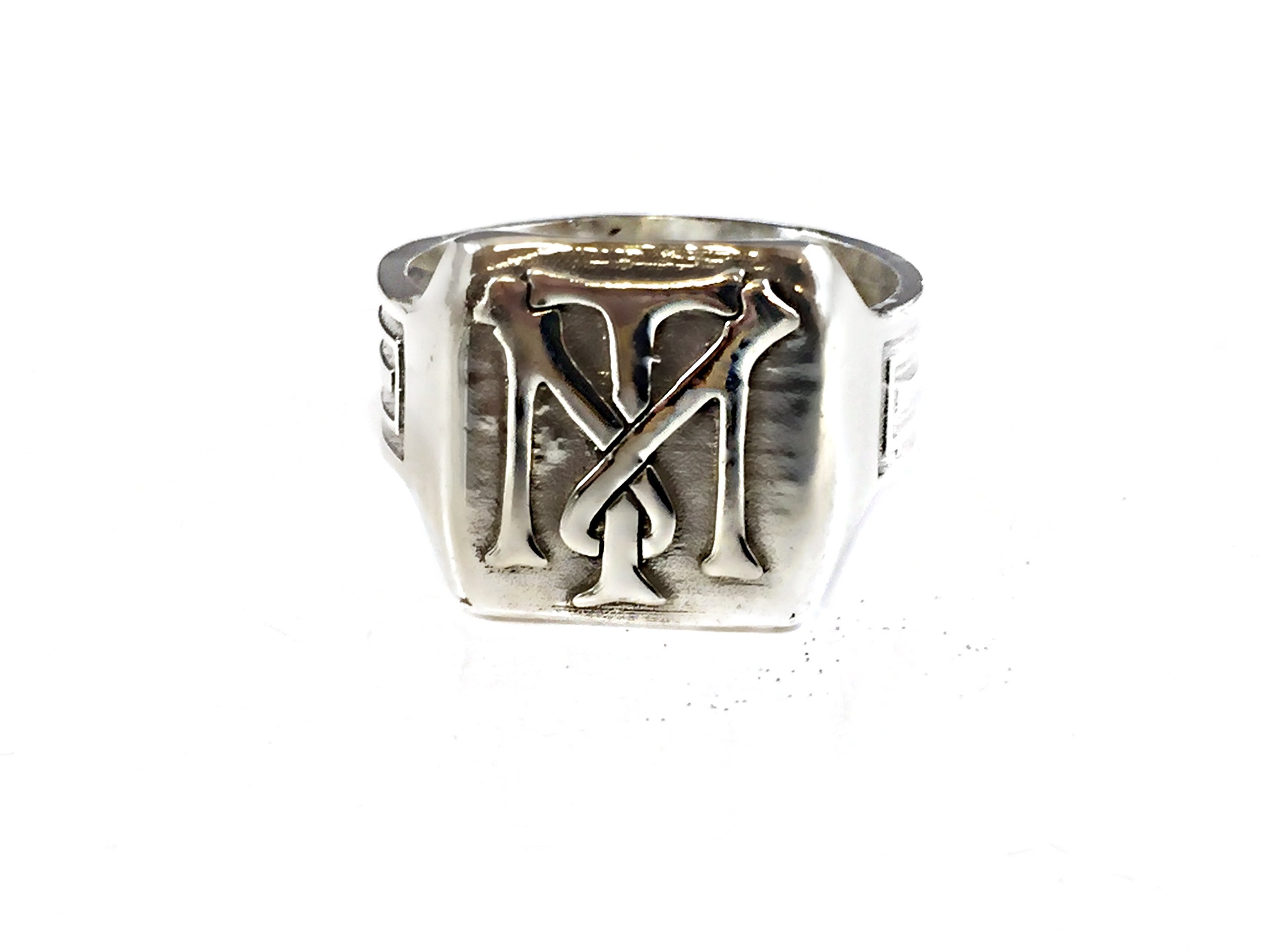 SILVERLAND1 Sterling Silver 925 Tony Montana Scarface Al Pacino Logo Ring (10)