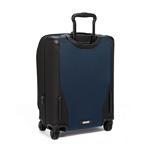 TUMI - Merge Continental Front Lid 4 Wheeled Carry-On Luggage - 22 Inch Rolling Suitcase for Men and Women - Navy/Black