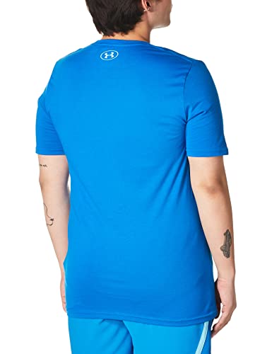 Under Armour Men's Team Issue Wordmark Short-Sleeve T-Shirt, Cruise Blue (899)/Fresco Blue, X-Large