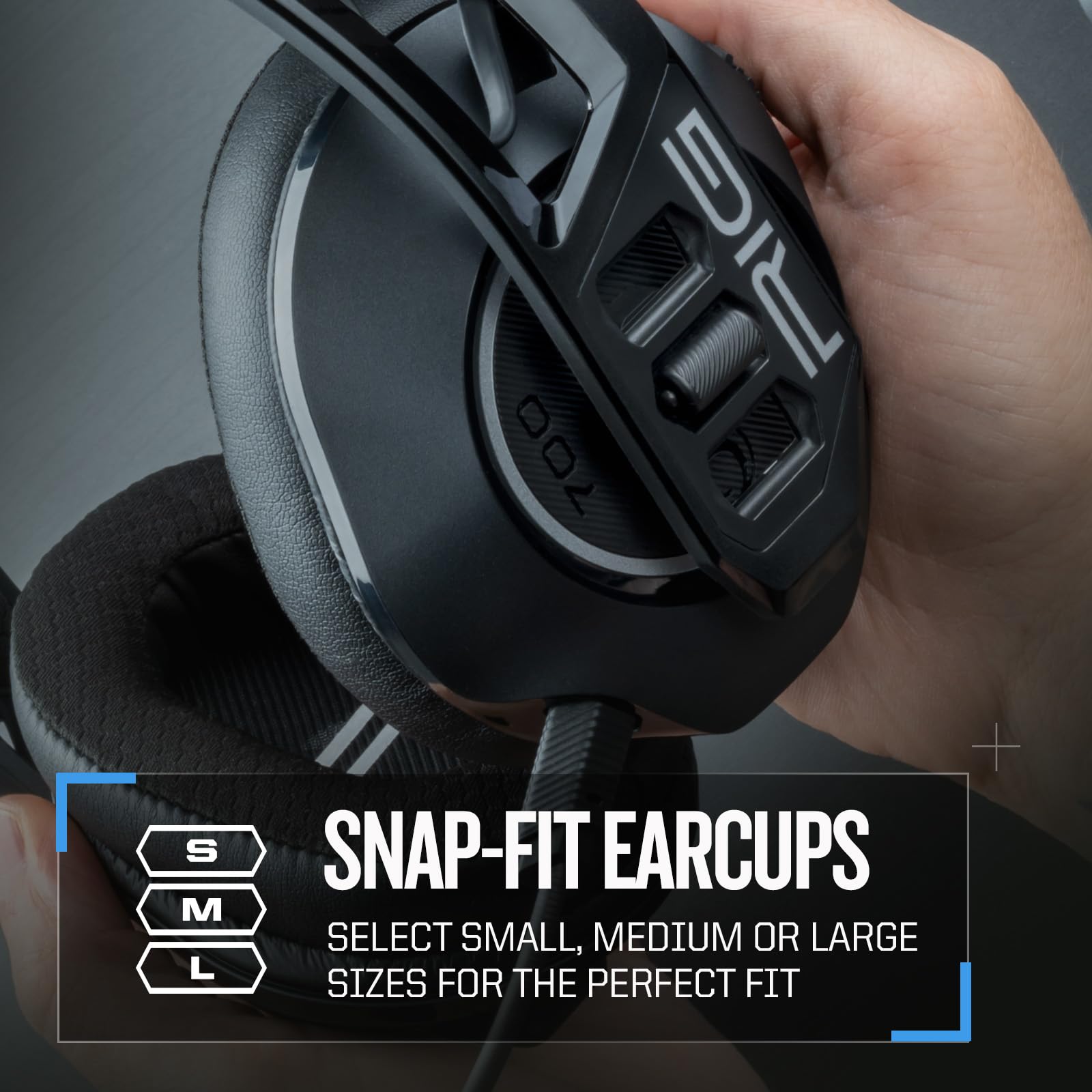 RIG 700HD Ultralight Wireless Gaming Headset with Removable Noise Canceling Microphone for PC, Mac, PS4, PS5, USB (NOT compatible with Xbox)