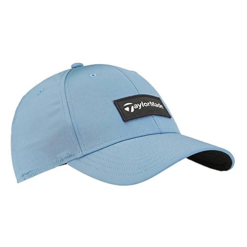 TaylorMade Golf Standard Cage Patch Logo Hat, Blue, Medium
