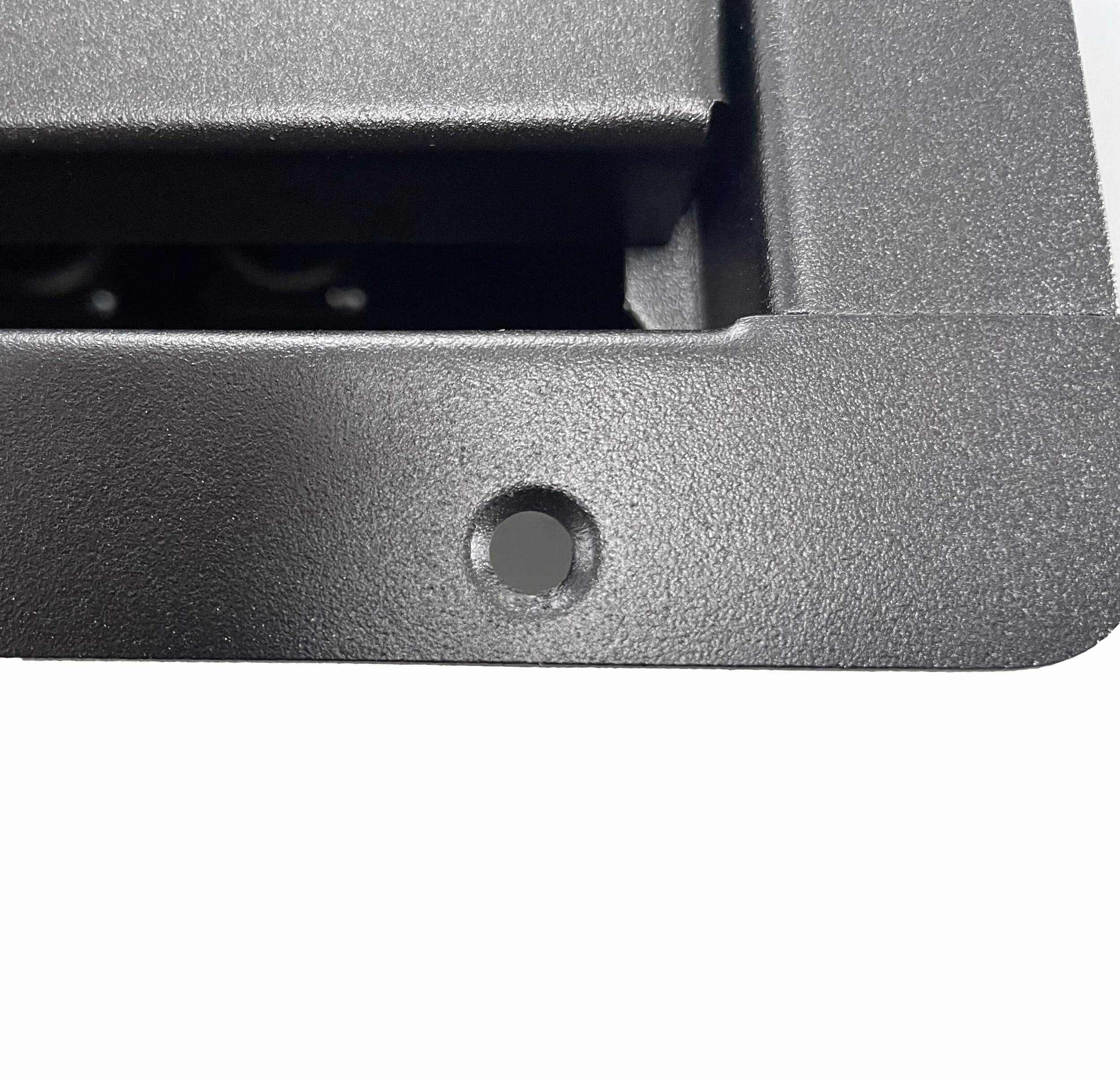 ProCraft Pro Audio Recessed Floor Pocket Box. Loaded AC Duplex and PrePunched for 3 "D" XLR's Made in the USA