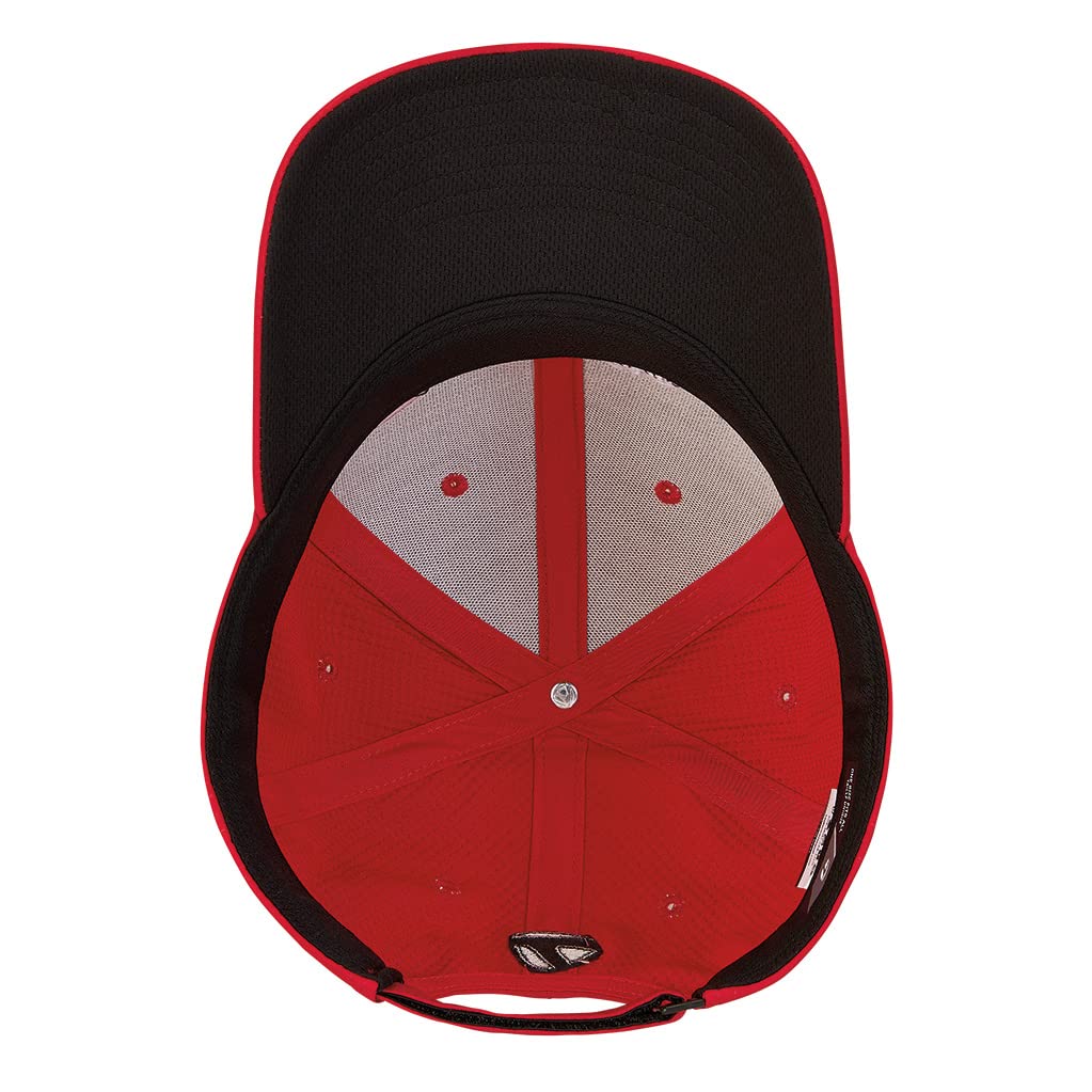 TaylorMade Golf Standard Tour Radar Hat, Red, Medium