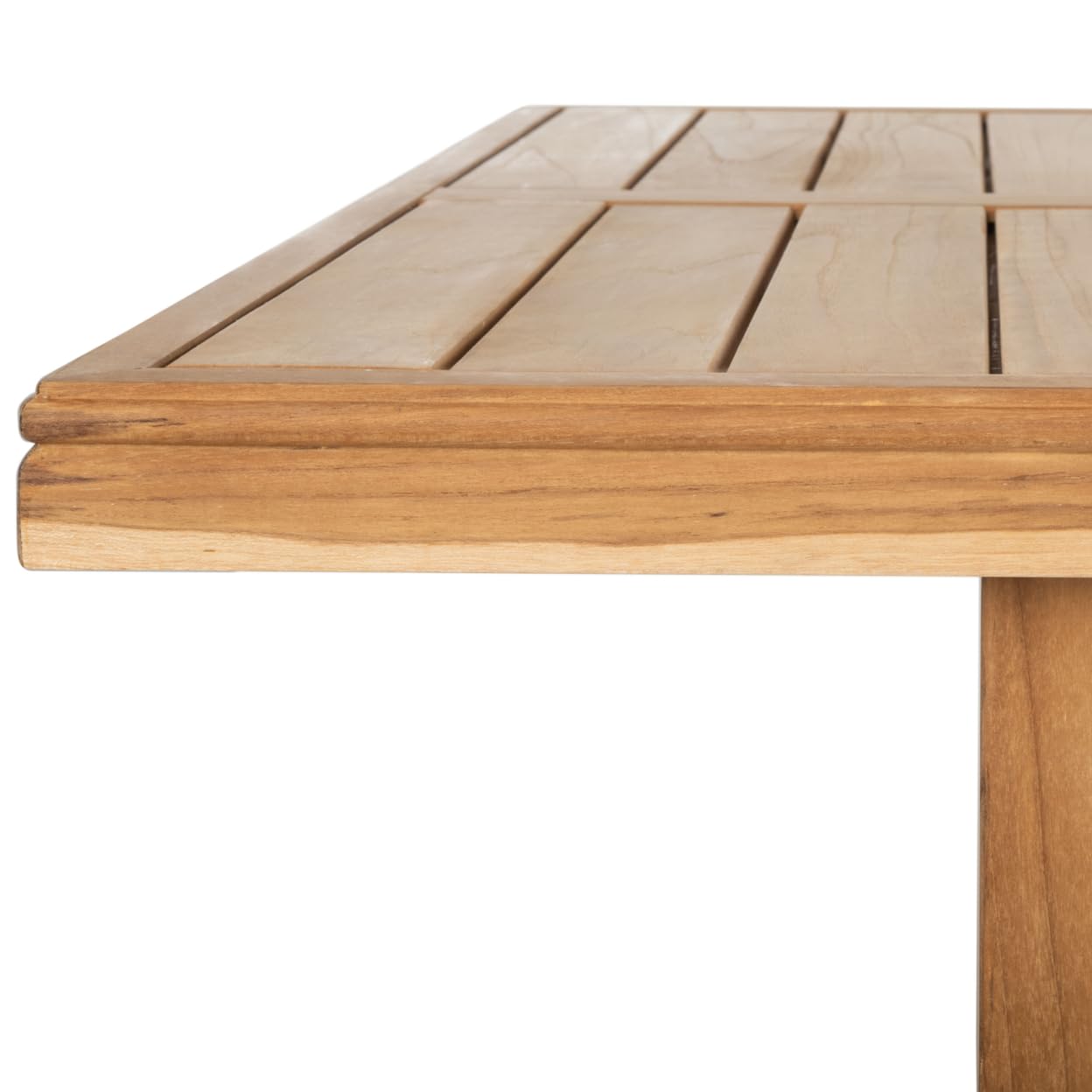 Safavieh CPT1005A Home Collection Montford Teak Couture Dining Table, Natural