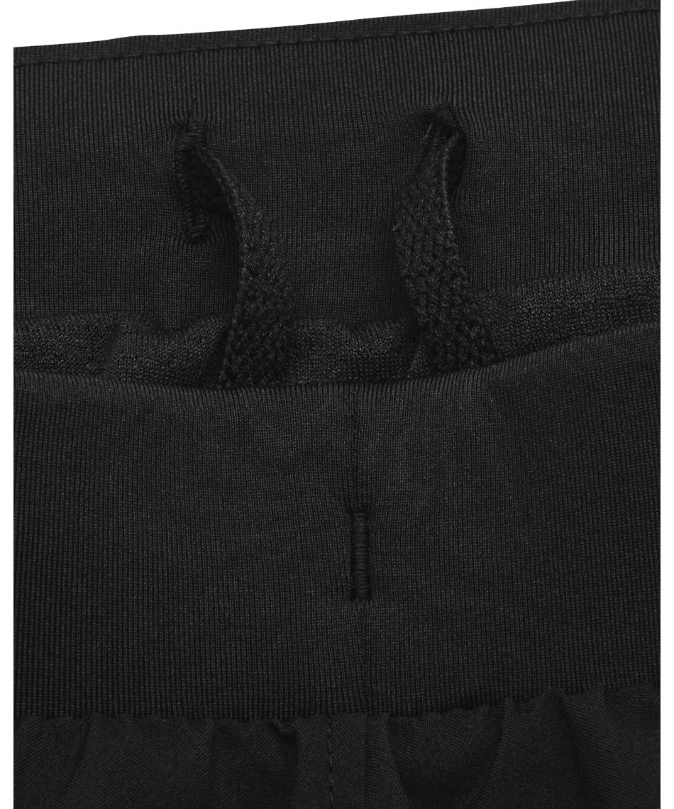 Under Armour Women's Fly by 2.0 Brand Shorts, Black (001)/White, Medium