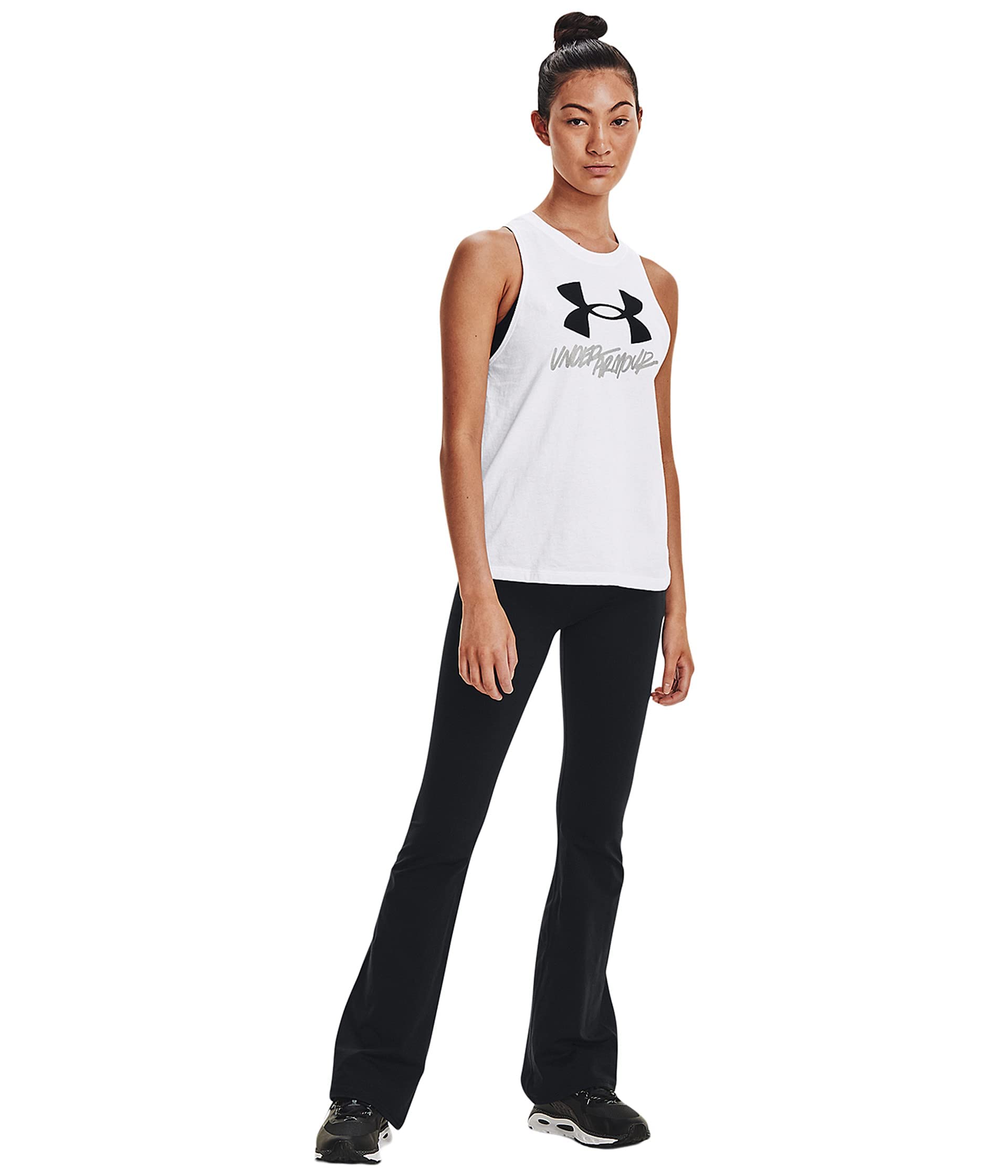Under Armour Women's Meridian Flare Pants, Black (001)/Black, Medium