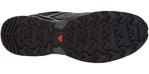 Salomon X Ultra 3 Gore-TEX Hiking Shoes for Men, Black/Magnet/Quiet Shade, 10.5