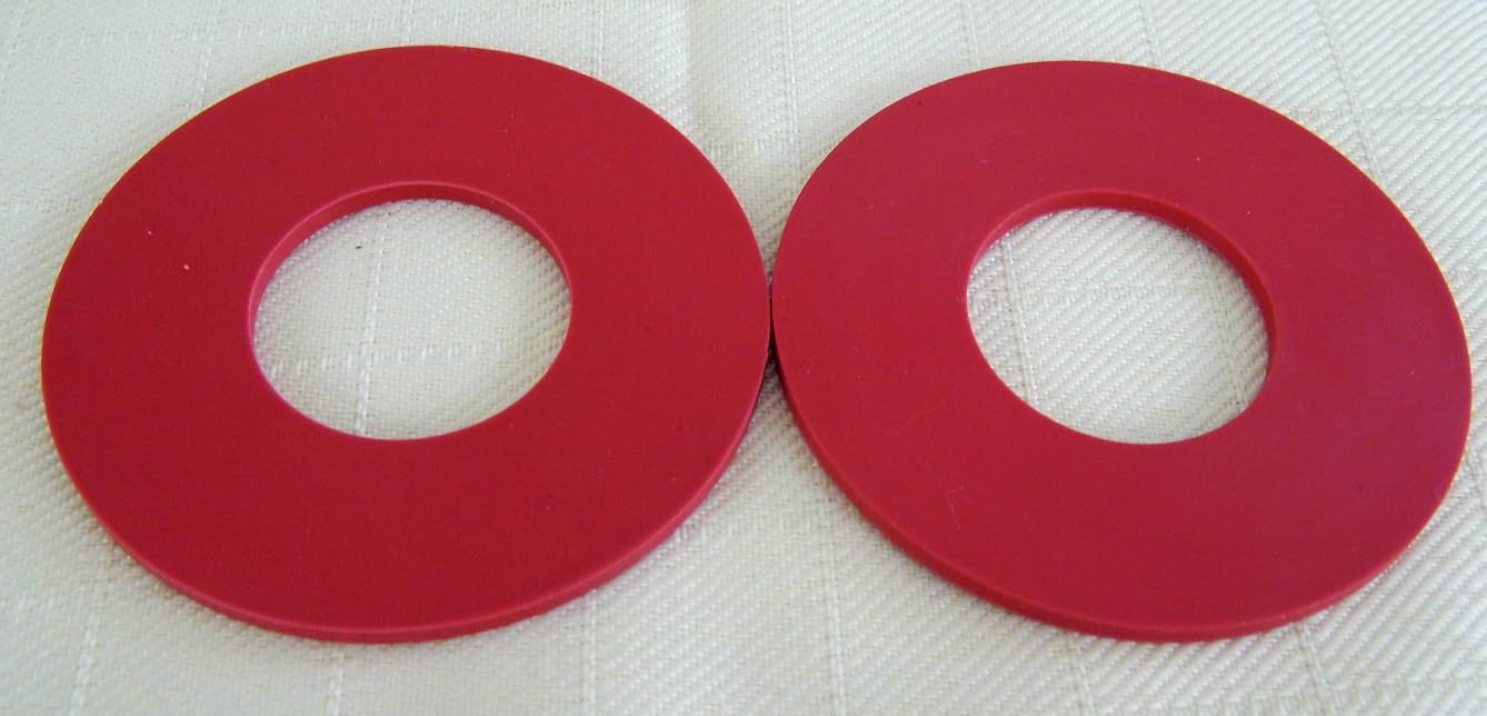Replacement Flush Valve Seals for American Standard 7381042-0070A by NuFlush (2-pack)