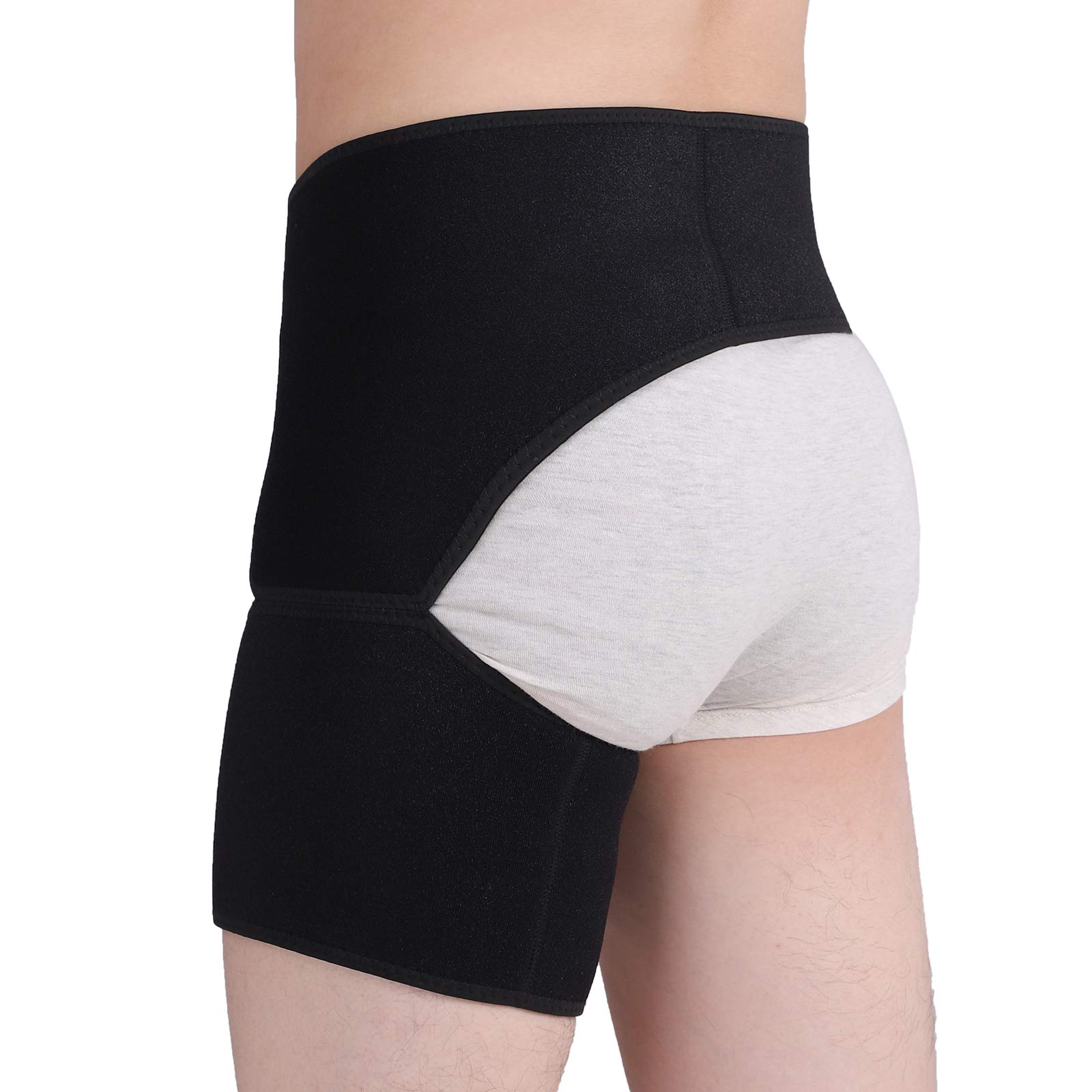 Tenbon Hip Brace Sciatica Nerve Pain Relief Groin Support Thigh Back Brace Suitable for Both Men and Women