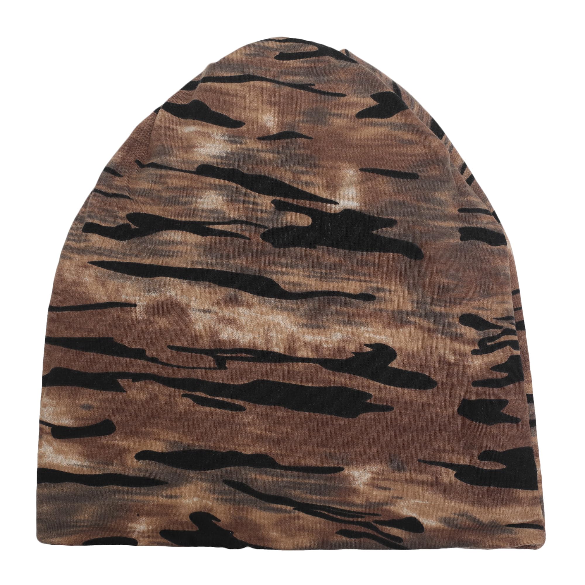 ZLYC Chemo Headwear Women Slouchy Beanie Head Scarf Hat Turban Covers Skull Cap (Polka Dots Blue)