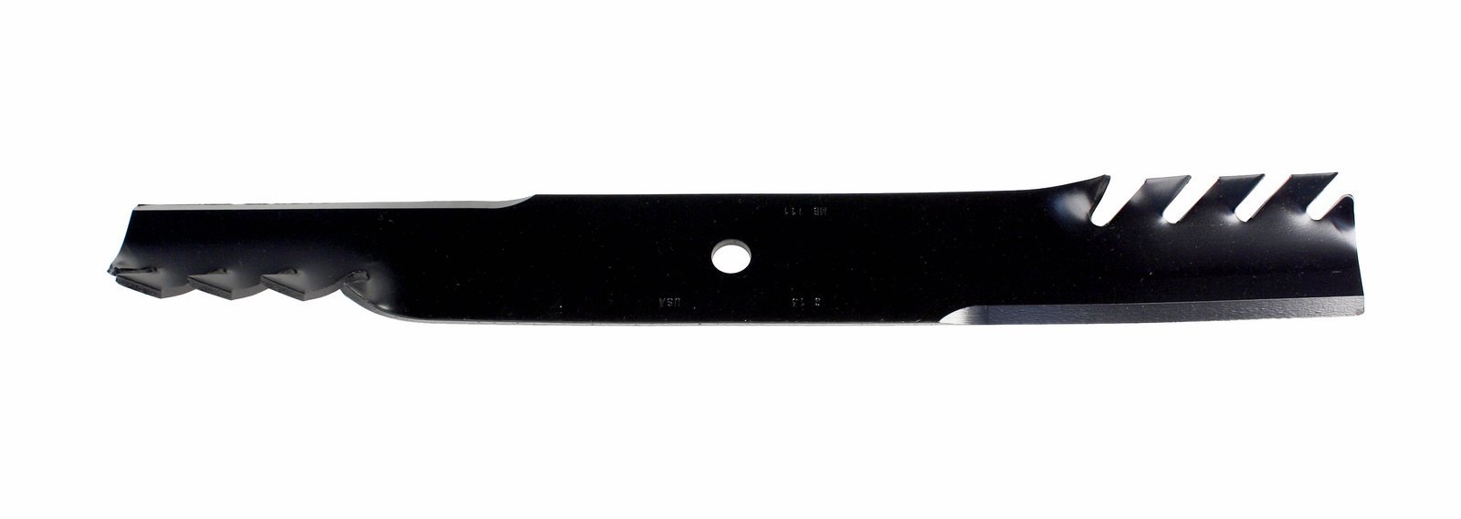 USA Mower Blades (3 MB111BP for Scag A48111, A48304, 481708, 482879 Length 21 in. Width 2-1/2 in. Thickness .204 in. Center Hole 5/8 in. 60" 61" Deck