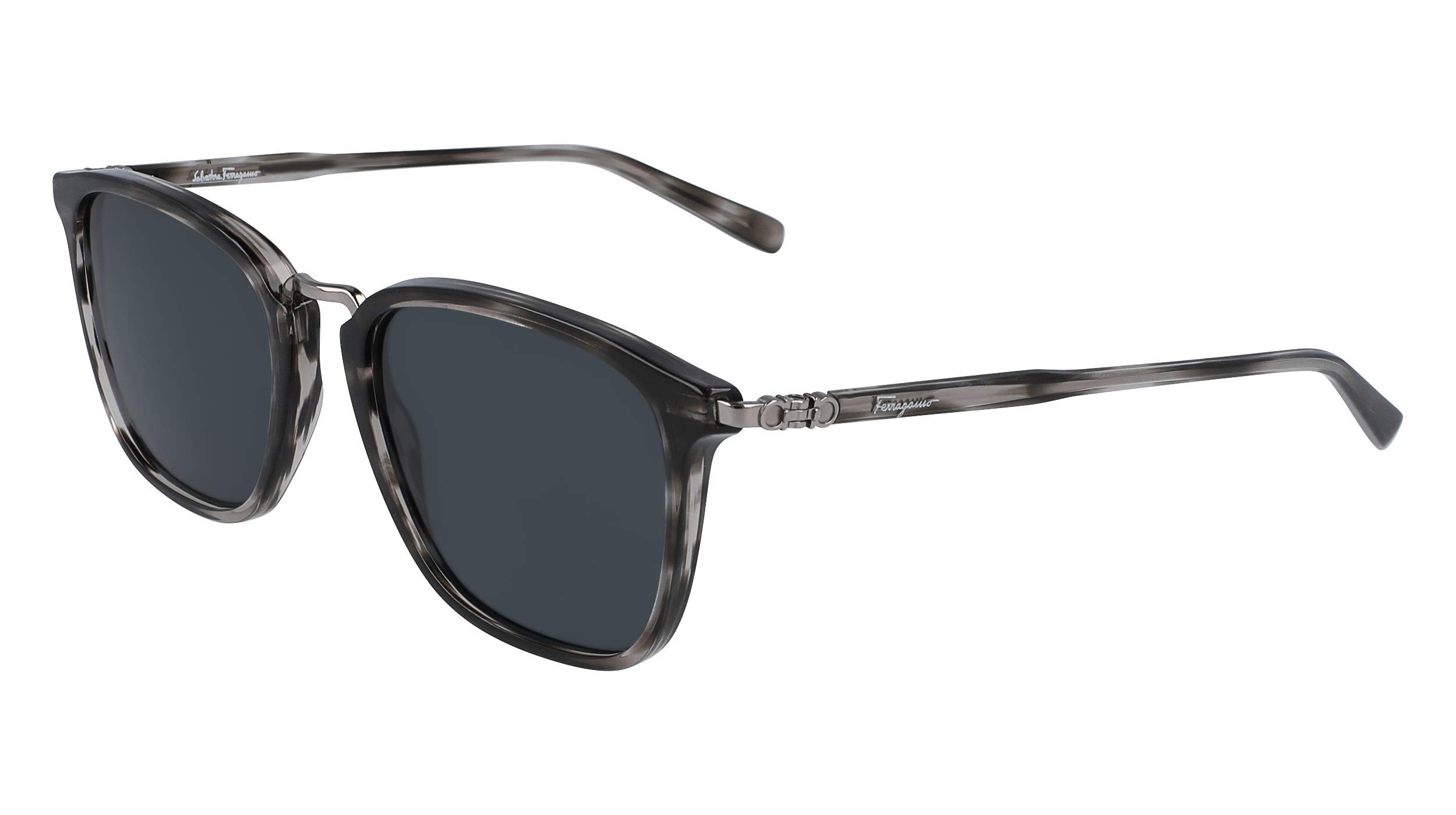 Sunglasses Salvatore Ferragamo SF 910 S 003 Striped Grey/Blue
