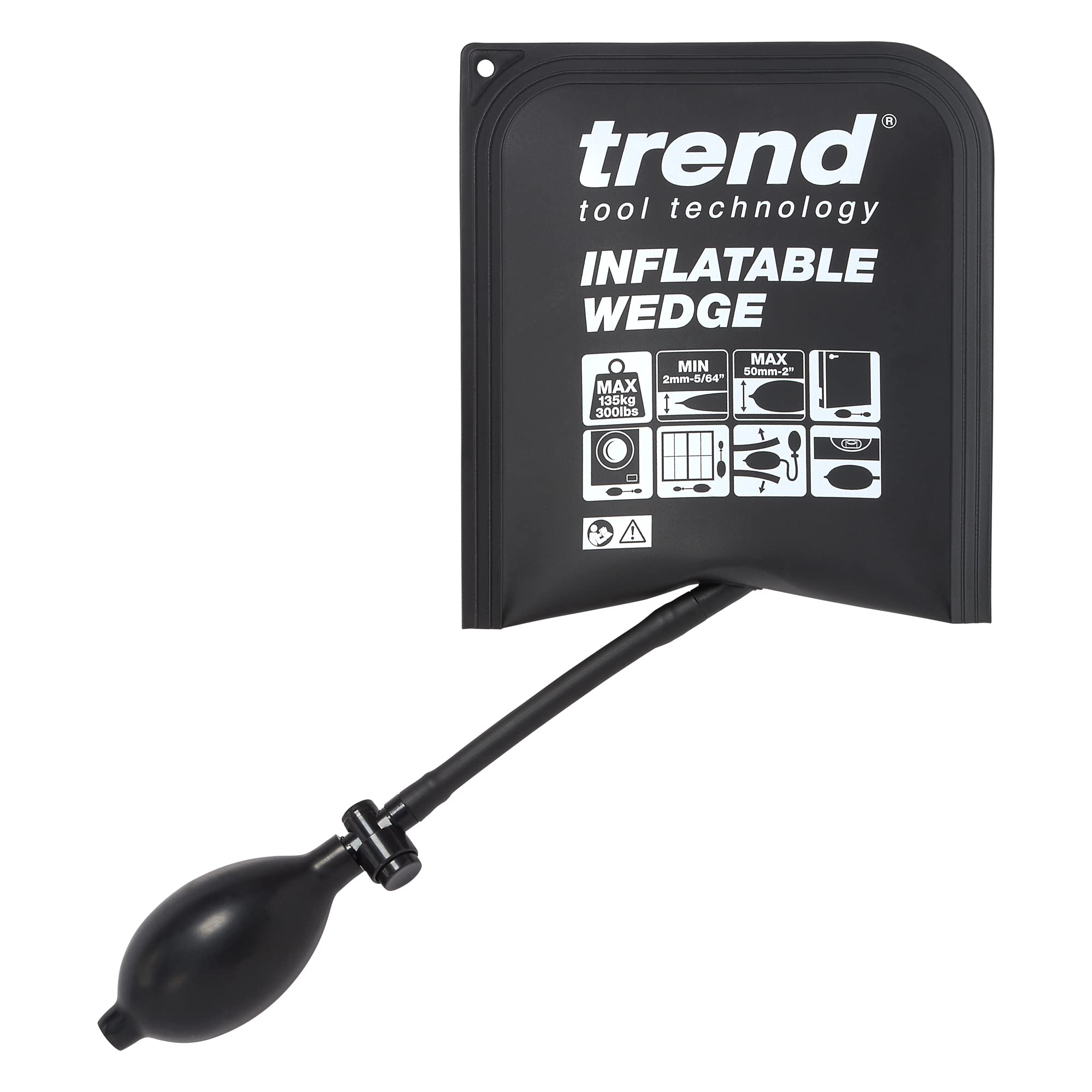 Trend Inflatable Wedge, Single Air Bag Wedge with 300 lbs Lifting Capacity, I/WEDGE