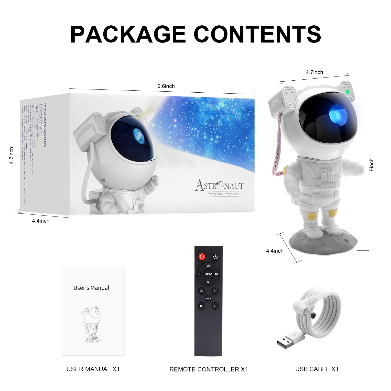Star Projector Galaxy Light,LUXONIC Ocean Wave LED Starry Night Light Projector Built-in Bluetooth Speaker Galaxy Light Projector for Bedroom & Kids Children Baby Gift
