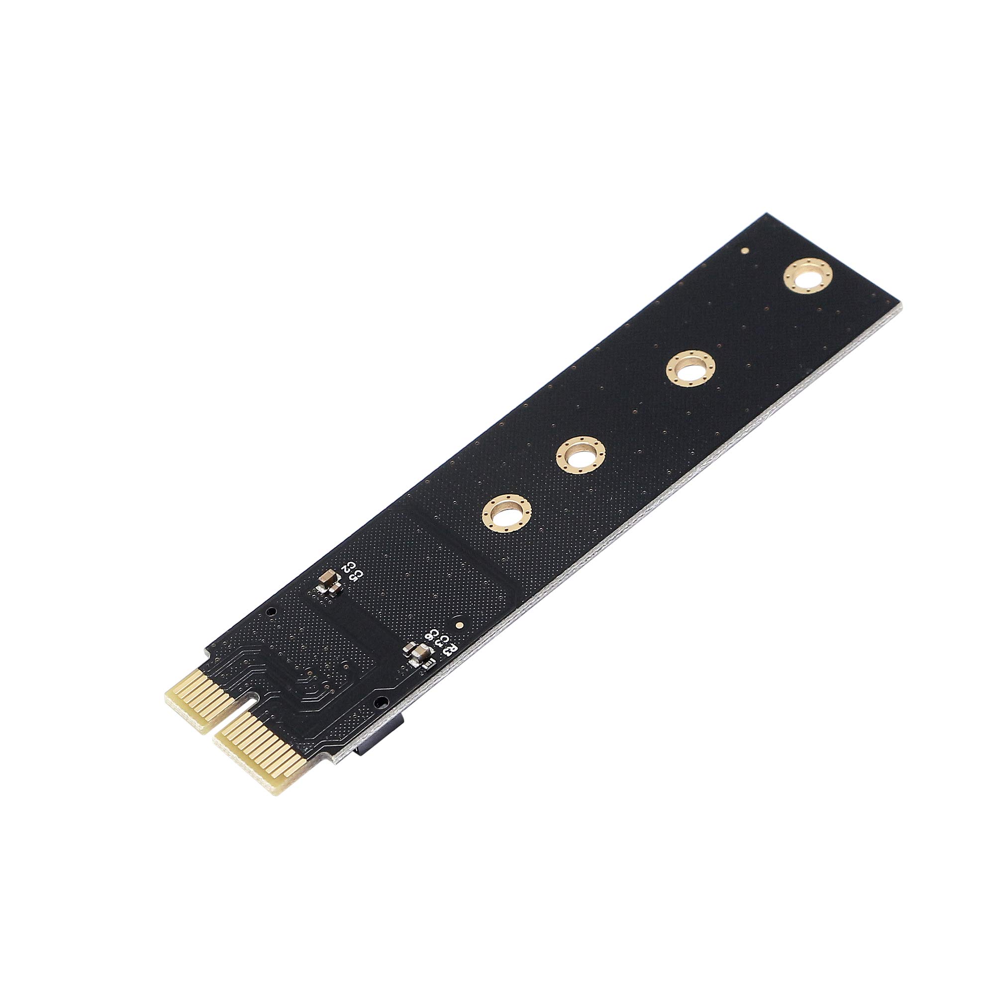 SinLoon PCI E X1 M.2 Adapter M.2(NGFF) M Key SSD to PCI-e X1 Card M.2 NVME to PCI Express Adapter for M.2 SSDs with PCI-E (M-Key) Interface Type