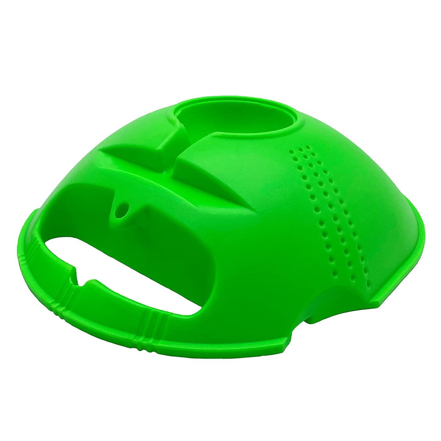 TaktZeit Tennis Trainer Rebound Baseboard Self Tennis Training Equipment Tennis Practice Rebounder with 2 String Tennis Balls (Flash Green)
