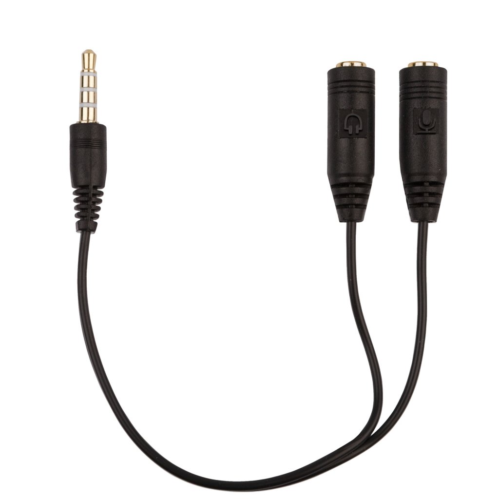 REYTID Replacement Splitter Cable Compatible with Sennheiser Gaming Headset GSP 300, 350, 500, 600 Compatible with Xbox One / PS4 - Convert PC Mac Adapter