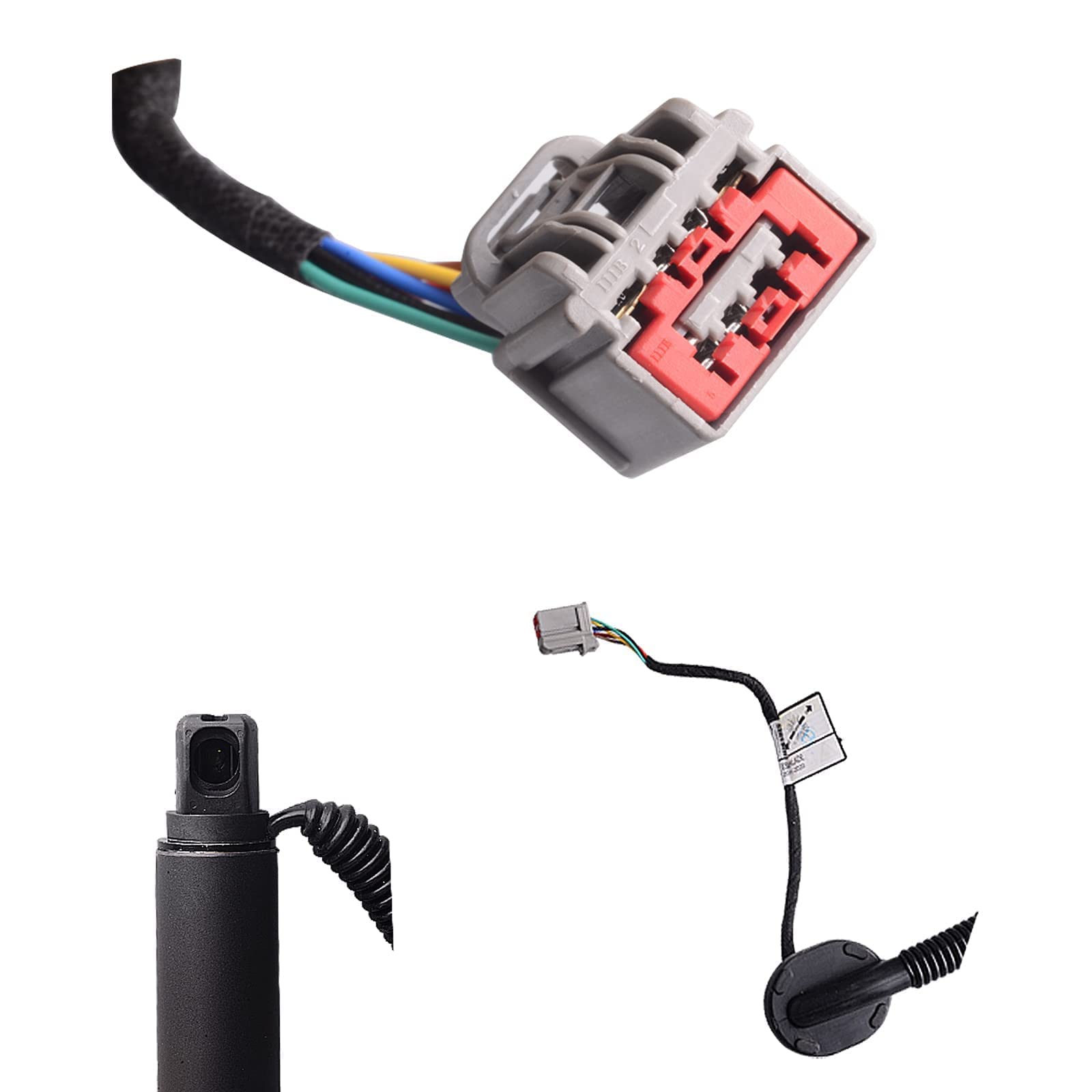 Unikpas Rear Liftgate Power Lift Support Shock Strut Compatible for Chevrolet Suburban 2015-2019 GMC Yukon 2015-2019 Cadillac Esclade 2015-2019 Left SideReplace Tailgate Actuator 84306929
