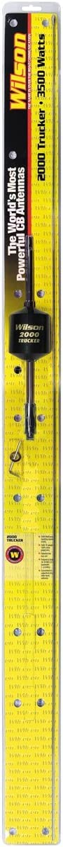 Wilson 305-492 Mobile CB Trucker Antenna T2000 Series with 5 Inch Shaft, Black