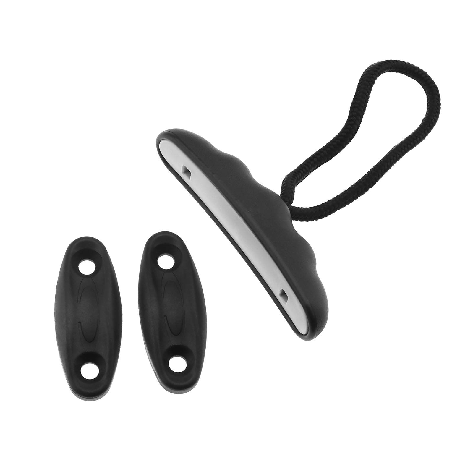 SING F LTD 2Pcs Kayak Canoe Carry Handles Pull T-Handle Kit with Pad Eyes and Screws Replacement Installation