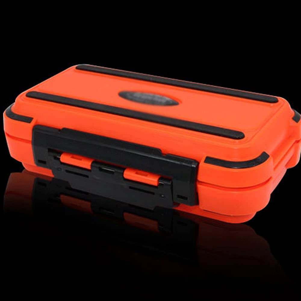 UXZDX CUJUX Fishing Tackle Compartment Compartment Portable Fishing Bait Bait Line Hook Fishing Tackle Accessory Box Storage Box