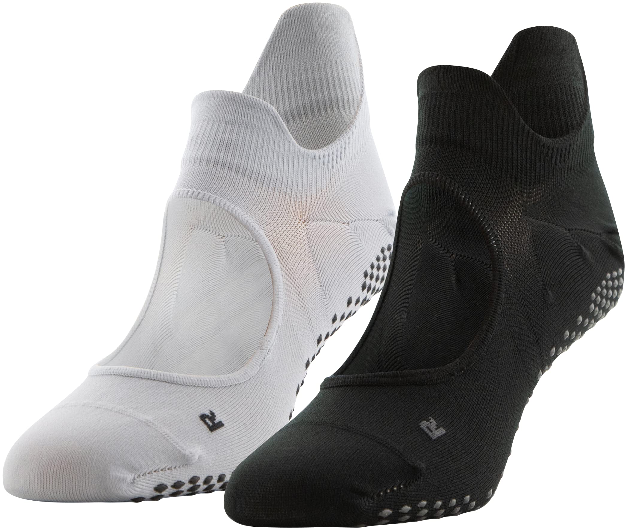 Under Armour Women's Breathe Balance No Show Socks, 2-Pairs, Black, Medium