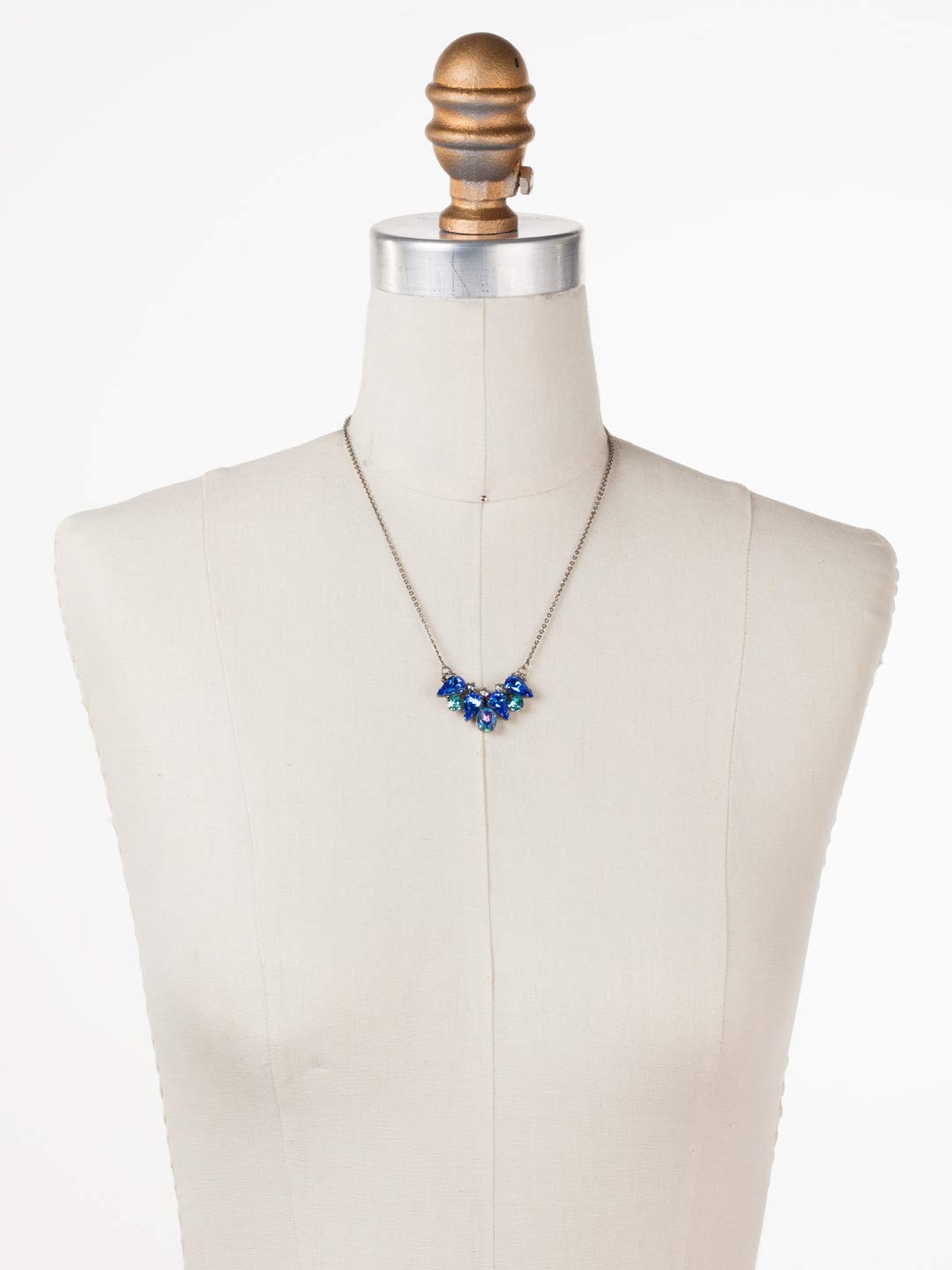 Sorrelli Ultramarine Center of Attention Pendant Necklace, Blue