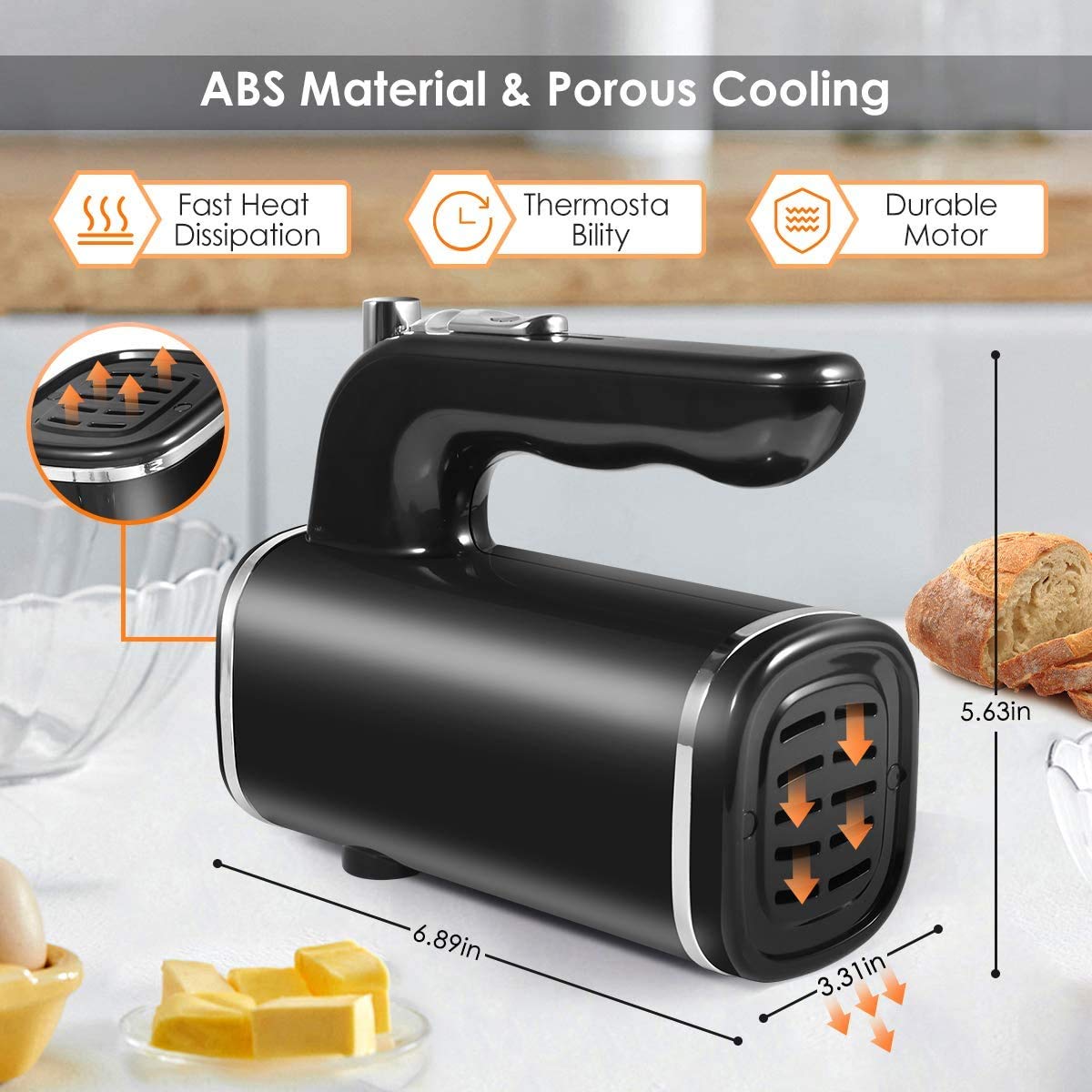 Vacuum Sealer Machine, Automatic Powerful Food Sealer, Dry Moist Food Modes | Compact Design | Easy to Clean | Led Indicator Lights
