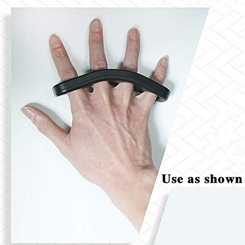 XCMY Silicone Basketball Shooting Trainer 3-Pack Suitable for Youth Adult Shooting Hand Correction Auxiliary Trainer (Black)
