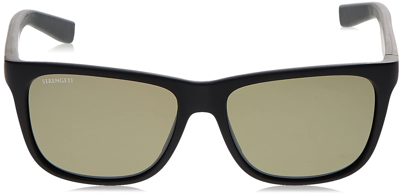 Serengeti Livio Sunglasses Sanded Black/Grey Unisex-Adult Medium