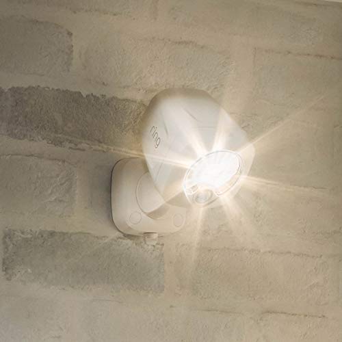 Ring Smart Lighting β Spotlight, Battery-Powered, Outdoor Motion-Sensor Security Light, White (Bridge required)