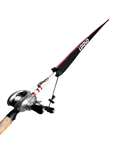 UPRVR Baitcast Rod Sleeve - Gen 2 Red Magnum XL (7'6"-8' Rods)