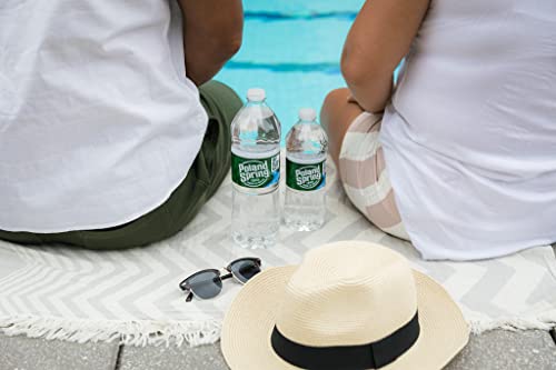 Poland Spring 100% Natural Premium Spring Water - 8 Fl Oz Bottles | Pack of 16
