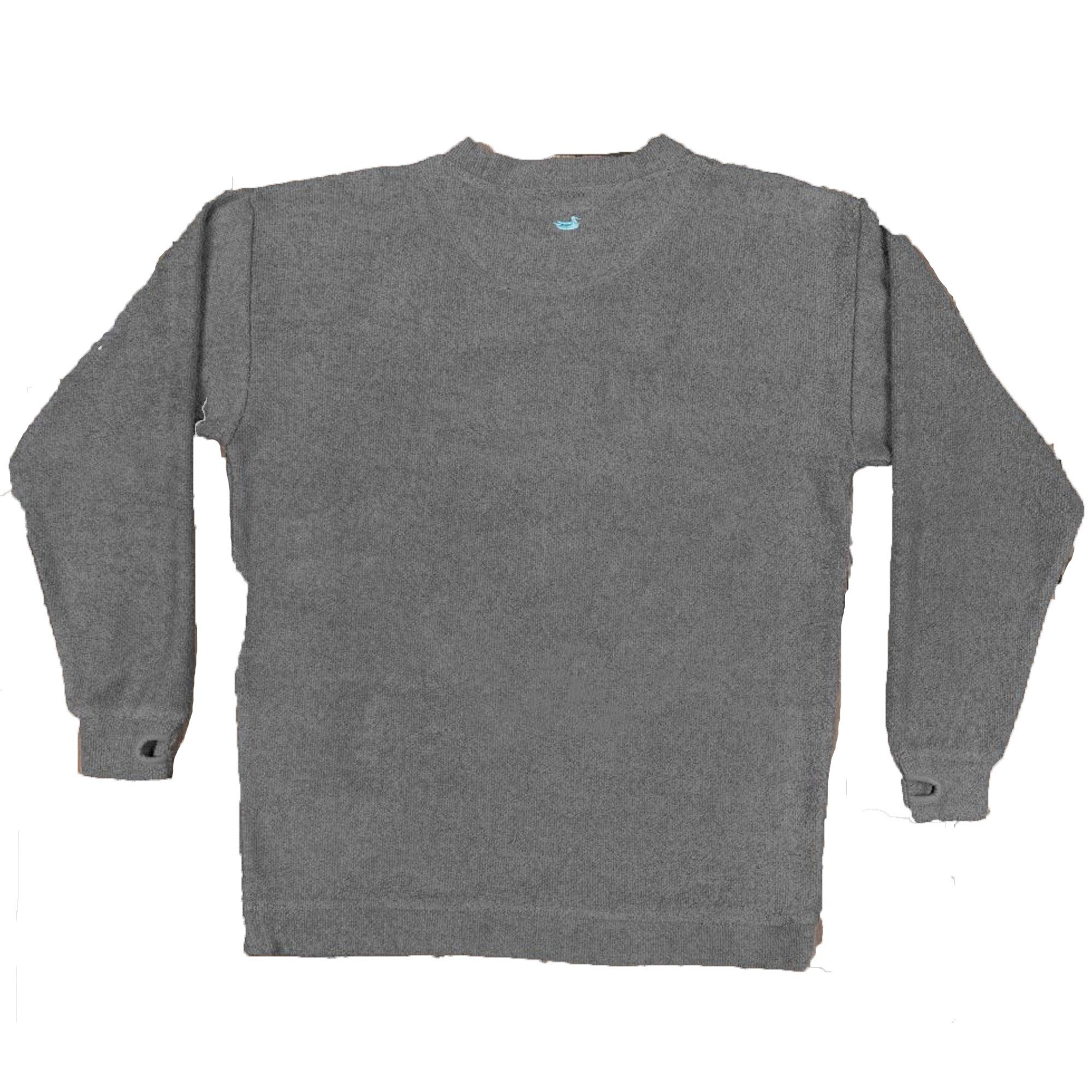 Southern Marsh Sunday Morning Sweater, Antigua Blue, Medium