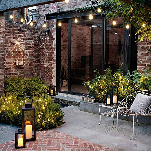 Shatterproof & Waterproof S14 Outdoor String Light Bulb–1W S14 led Bulb-Use to Replace 11W, Warm White 2200K,70LM,Plastic Bulbs, E26 Base(15 Pack)