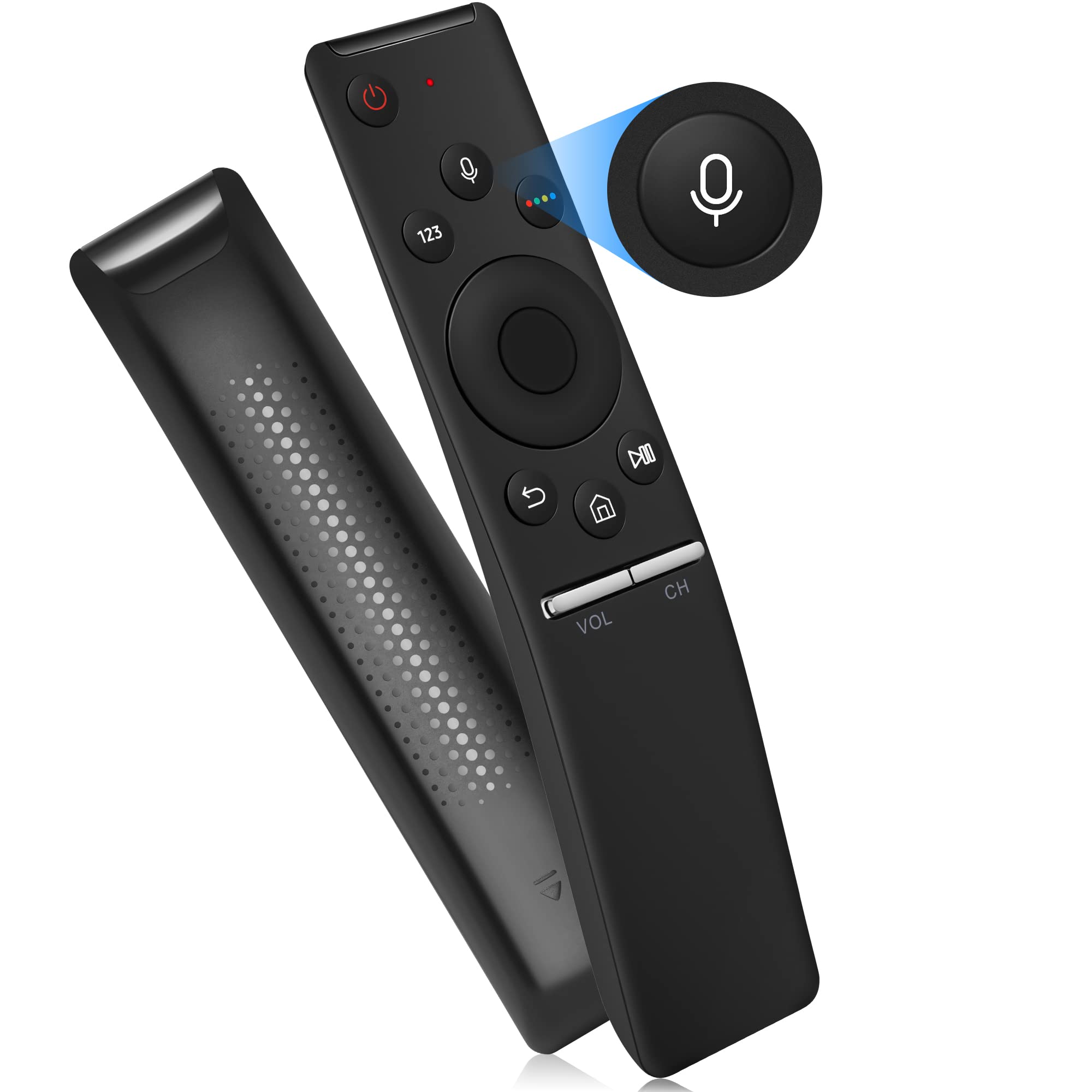 Replacement Voice Remote Pro with Remote Finder, Customizable and Backlit Buttons Fit for Fire Remote Pro Smart TVs Cube (1st/2nd/3rd Gen), Smart TV Stick (2nd/3rd Gen), Smart TV Stick 4K