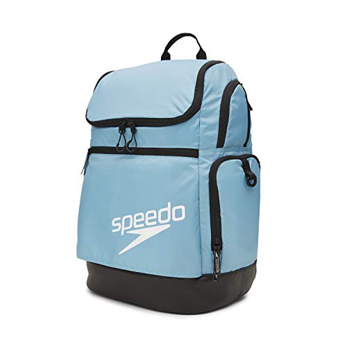 Speedo Large Teamster Backpack 35-Liter, Blue Hawaii 2.0, One Size