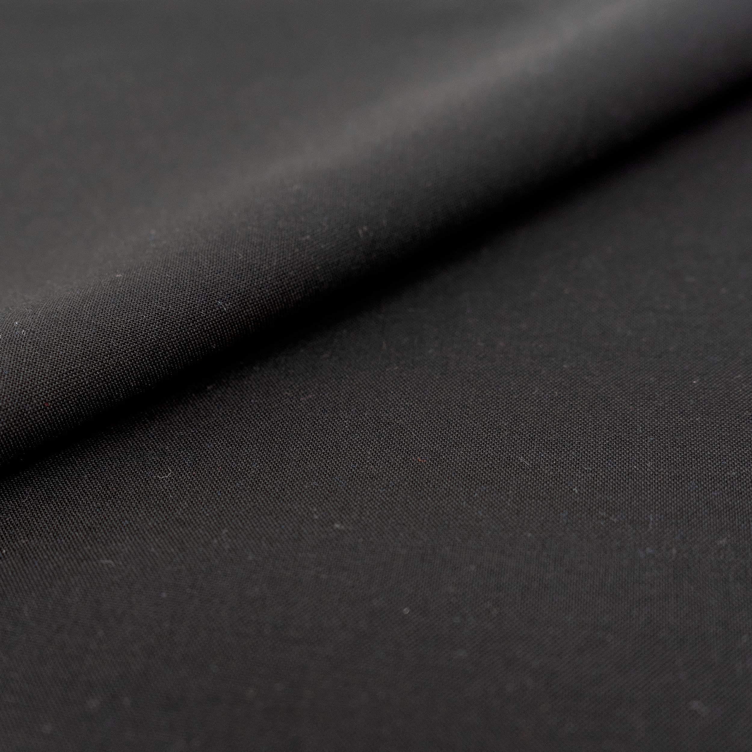 Singer Fabric, 100% Cotton, Black, Cut by The Yard