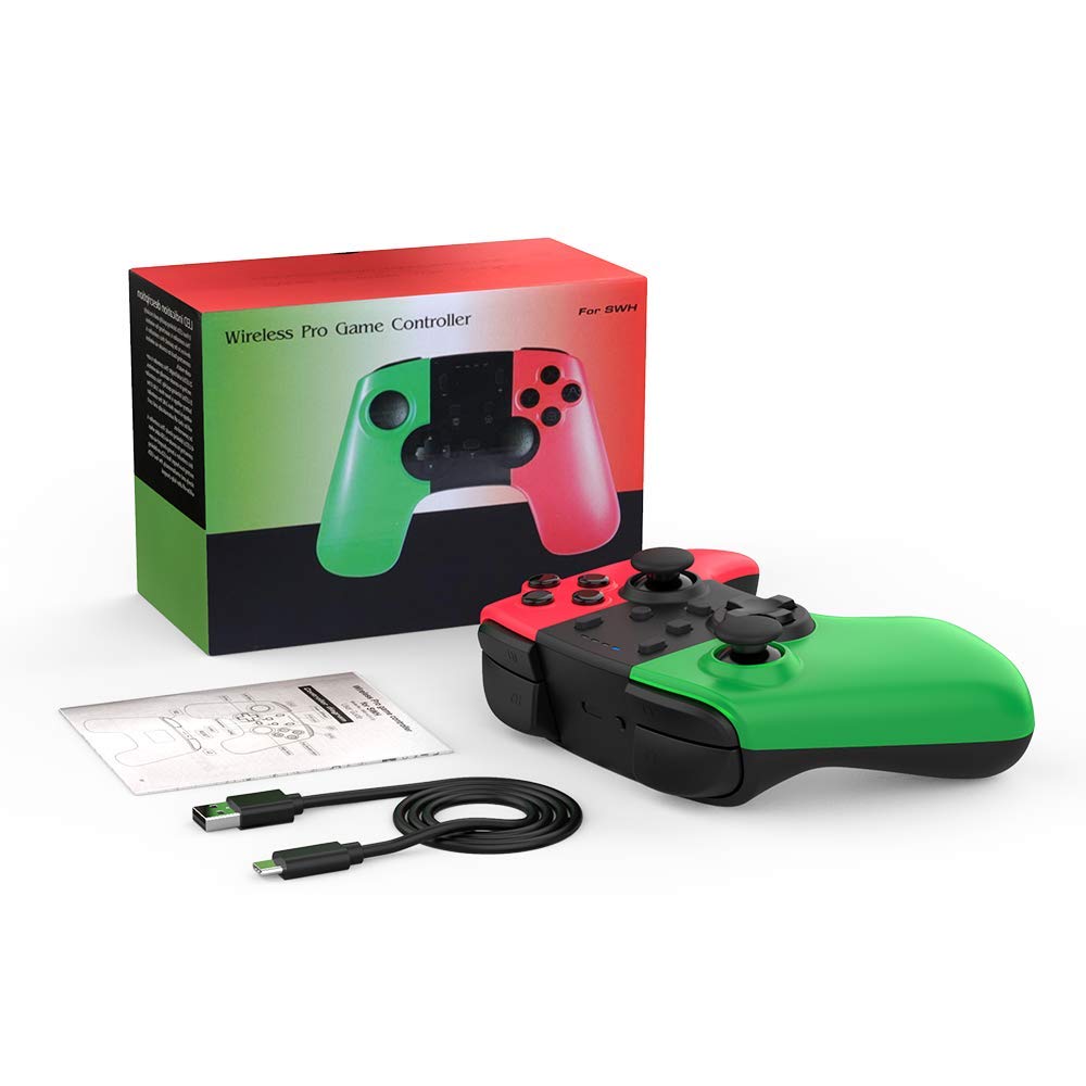STOGA Wireless Controller for Switch/Lite/OLED, Remote Pro Controller for Switch Console, Game Controller Supports Gyro Axis, Turbo and Dual Vibration