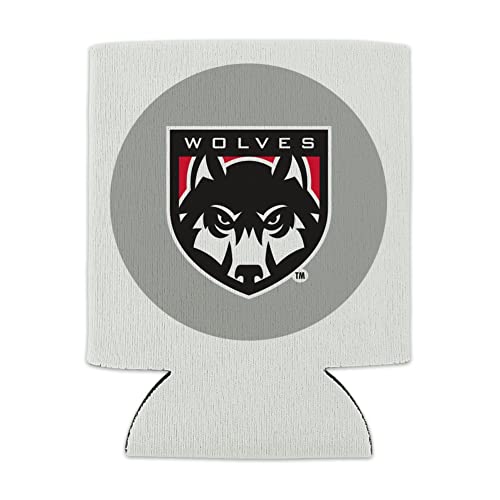 Western Oregon University Secondary Logo Can Cooler - Drink Sleeve Hugger Collapsible Insulator - Beverage Insulated Holder