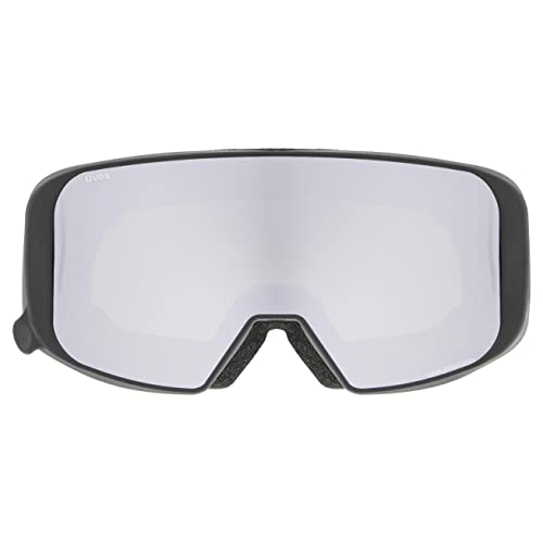 Uvex Saga TO - Ski Goggle for Men and Women - incl. Interchangeable Lenses - Optimal Frame Ventilation - Rhino Matt/Silver-LGL Clear - One Size