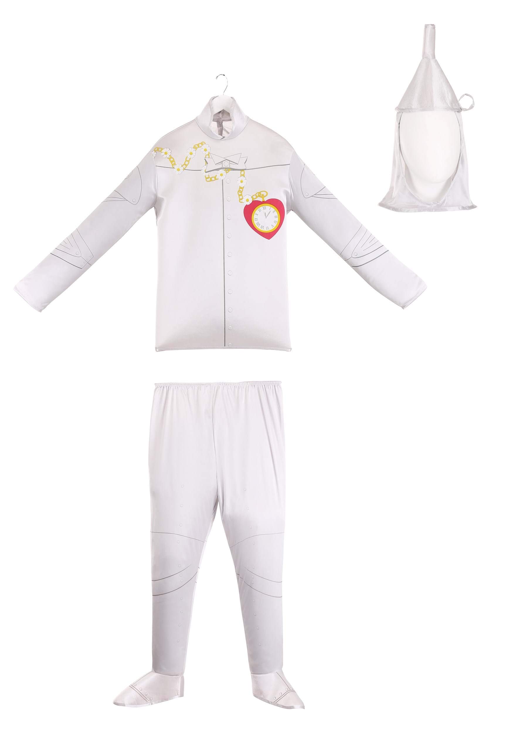 Rubie's mens Wizard of Oz 75th Anniversary Edition Tin Man adult sized costumes, Silver, One Size US